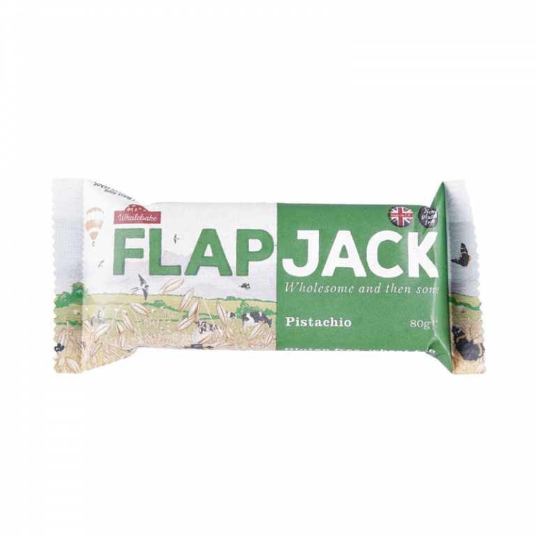 Brynmor Flapjack Pistachio 80g - Health Plus Malta