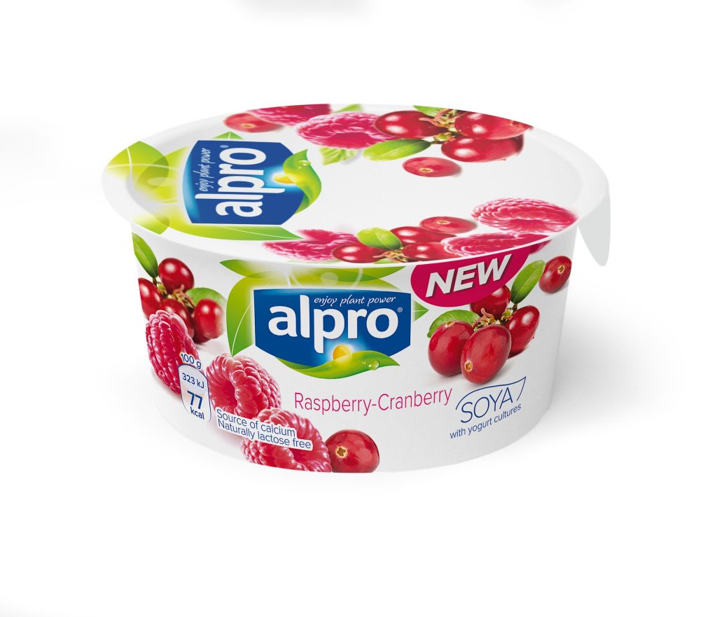 Alpro Raspberry Cranberry Single 150g - Health Plus Malta